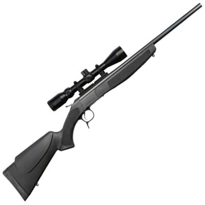 CVA Scout Black Single Shot Rifle 243 Winchester 20in - CVA Rifles