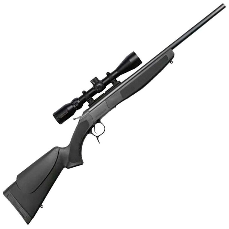 CVA Scout Black Single Shot Rifle 243 Winchester 20in - CVA Rifles
