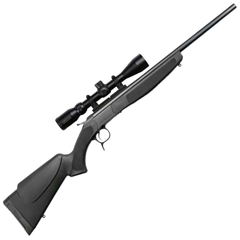 CVA Scout Black Single Shot Rifle 243 Winchester 20in - CVA Rifles